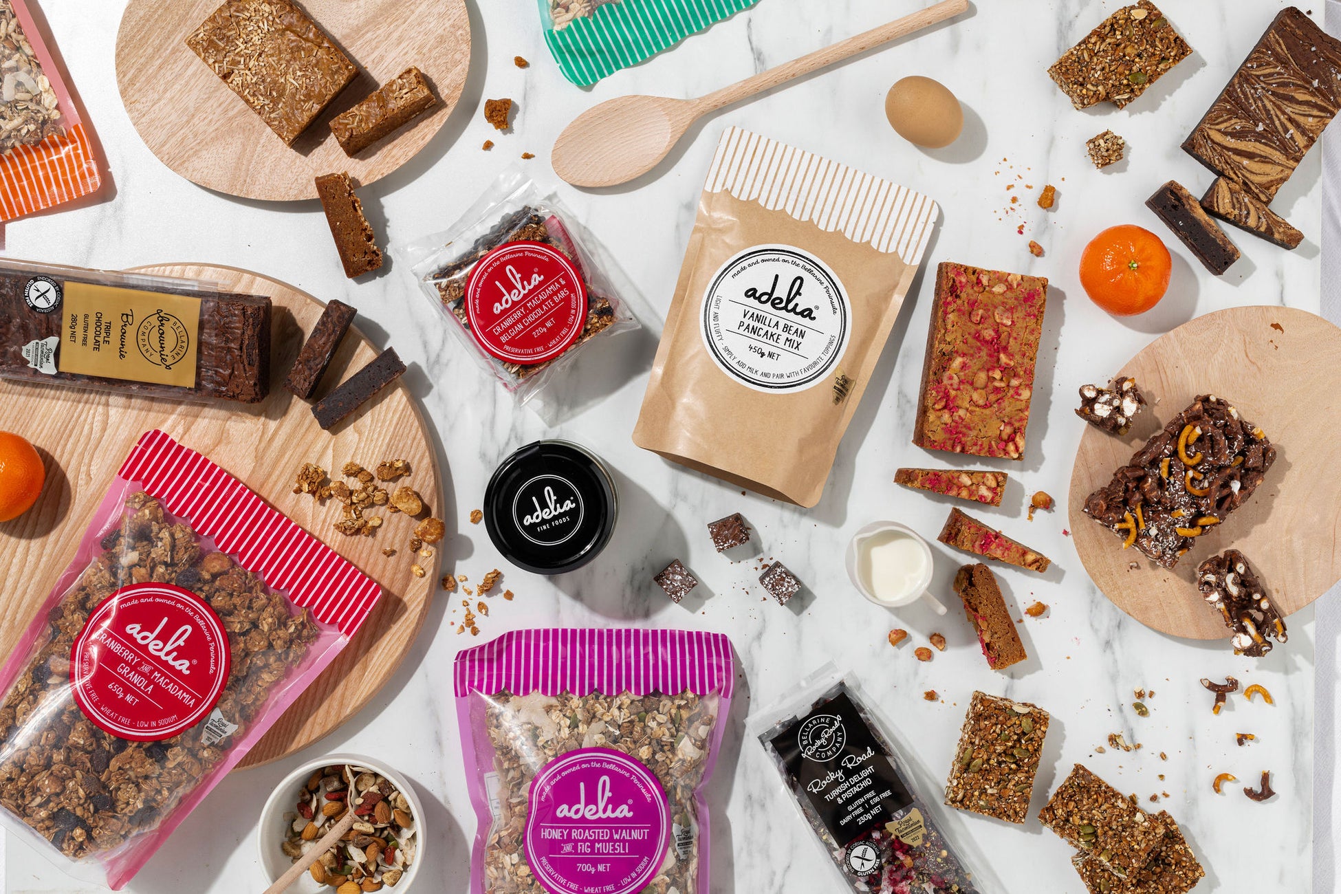 Artisan Granola, Brownies & Breakfast Foods | Adelia Fine Foods AU ...