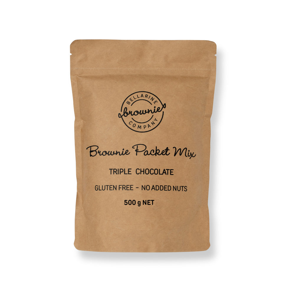 Triple Chocolate Brownie Packet Mix – ADELIA FINE FOODS